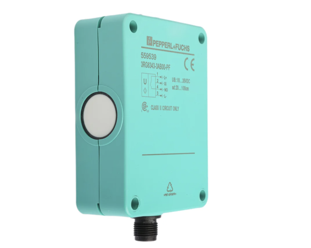 Pepperl Fuchs Ultrasonic Block Style Proximity Sensor 200 → 1000 Mm